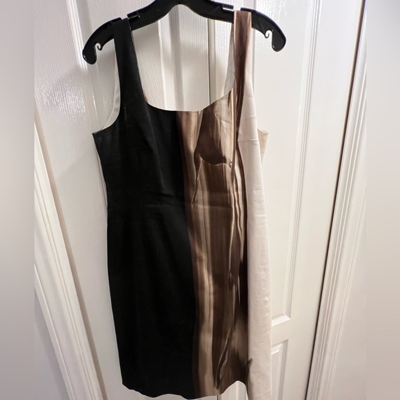 Tahari | Dresses | Tahari Dress Color Is Black Brown And White Size 4 ...